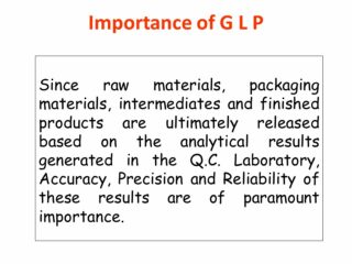 Good Laboratory Practice | GLP Lab GAP Assessment | GLP
